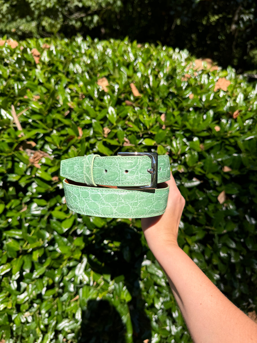 Full Skin Belt, Mint Glazed – Blair's Belts