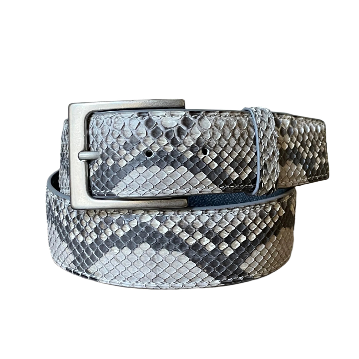 Full Skin Belt, Natural Matte Python – Blair's Belts
